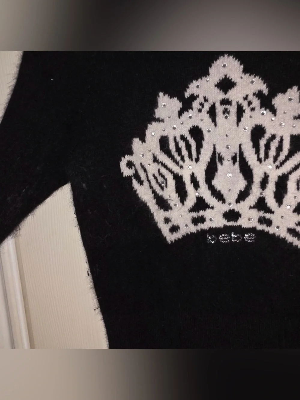 bebe | Sweaters | Rare Y2k Vintage Bebe Angora Crown Turtleneck Sweater ...